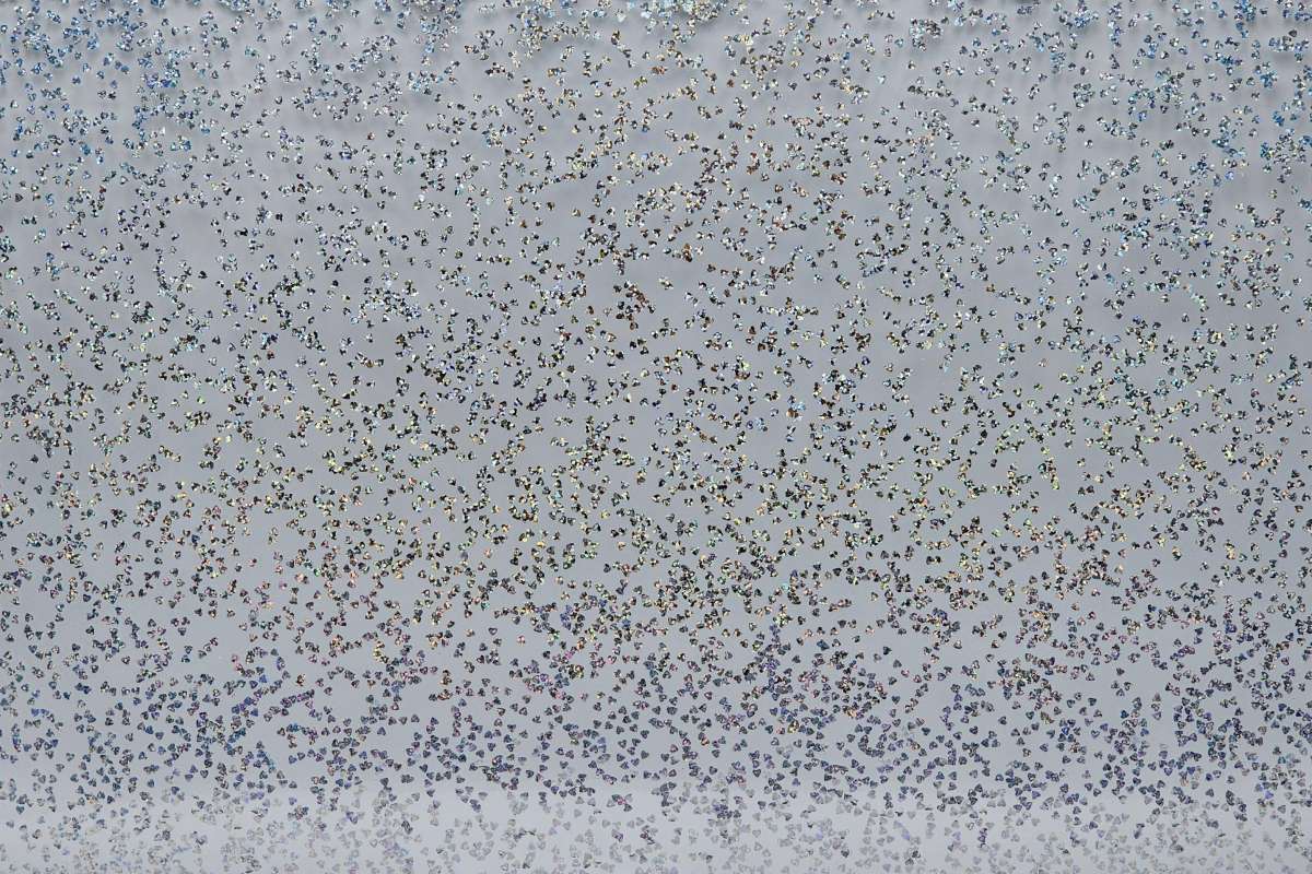 Holographic Silver Hearts Glitter Acrylic - 1/8" (3mm) *READ DESCRIPTION*