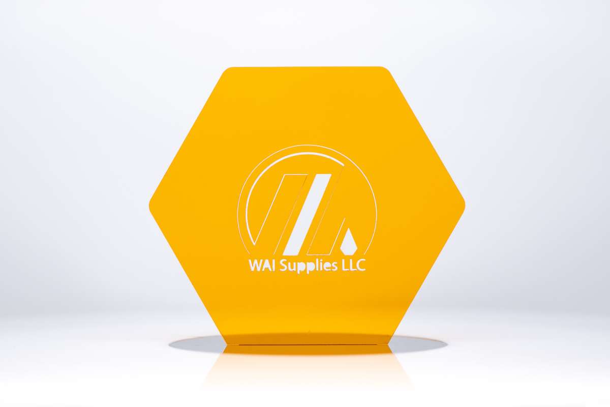 Transparent Orange Acrylic - 1/8" (3mm)