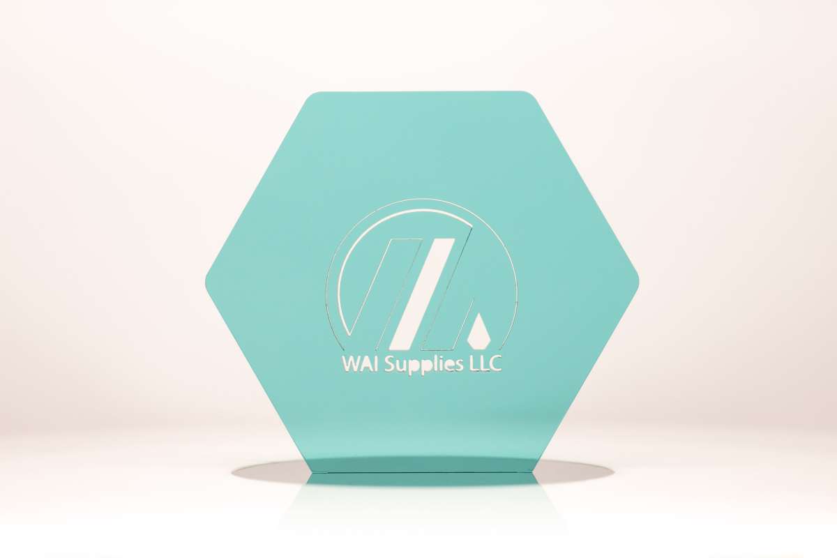 Transparent Teal Acrylic - 1/8" (3mm)