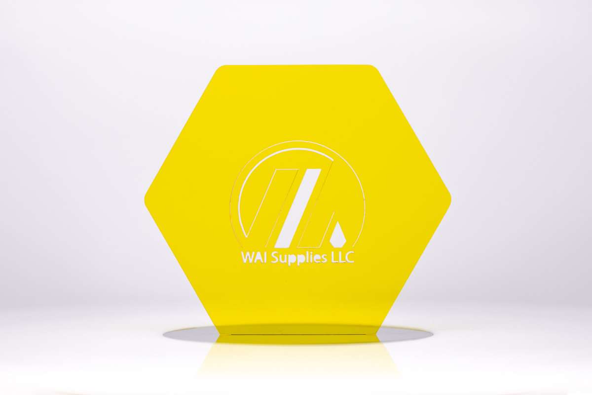 Transparent Yellow Acrylic - 1/8" (3mm)