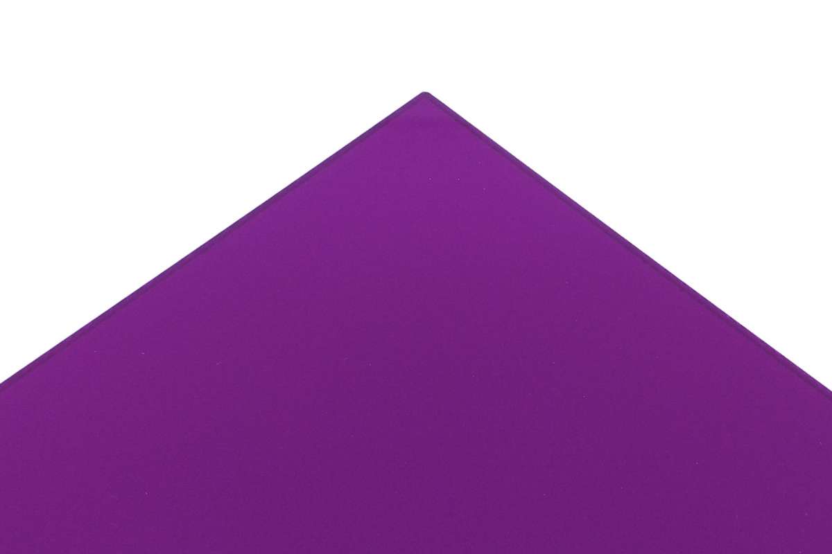 Transparent Purple Acrylic - 1/8" (3mm)