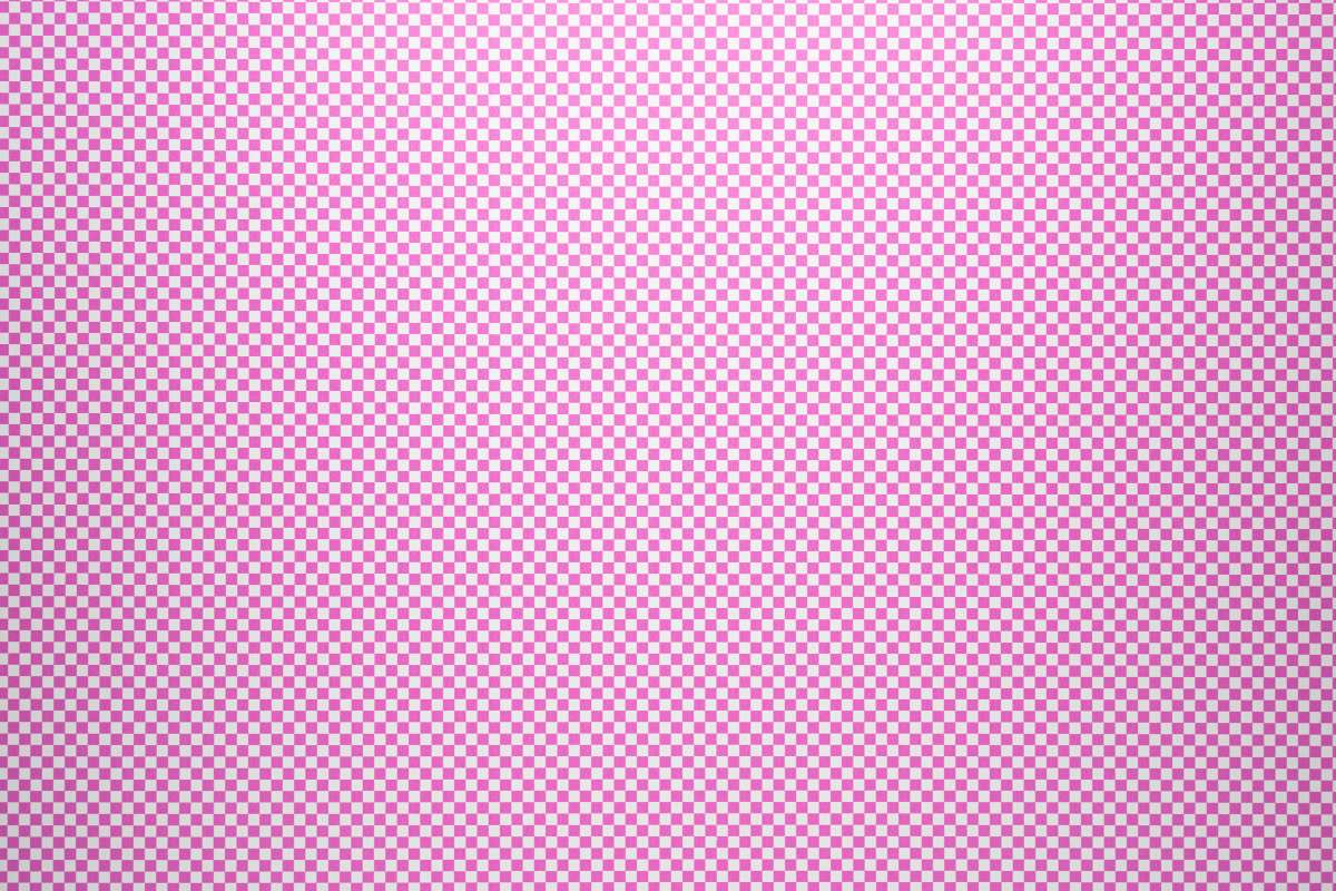 uniWAI Pink And White Checkered Tiny Pattern